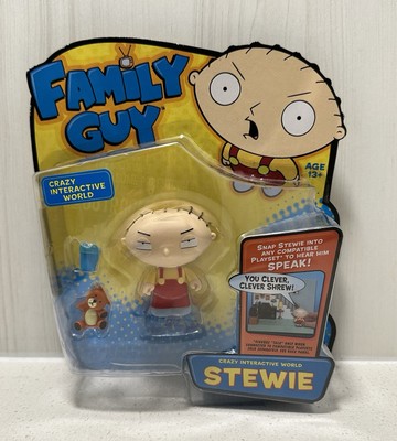 Playmates Family Guy Voice Activated Series 1 Stewie Action Figure 28c1 ...