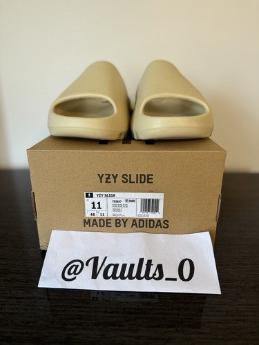 Adidas Yeezy Slide Bone (FZ5897) Size 11 (100% AUTHENTIC WITH Receipt ...