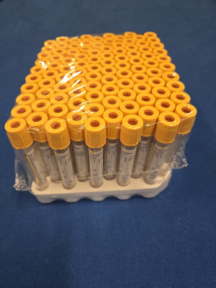 BD Vacutainer SST II Advance Serum Analysis 5ml - 13 x 100mm Pack Of ...