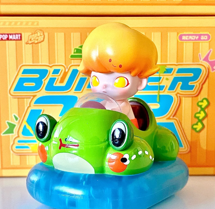 POP MART POPCAR Bumper Car Series Confirmed Blind Box Figure Hot Toys ...