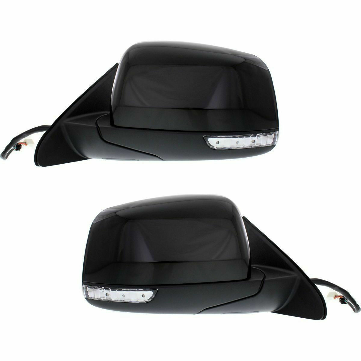 New Set Of 2 LH & RH Side Heated Power Mirror Fits Jeep Grand Cherokee ...