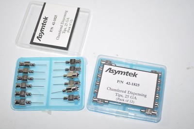 NEW LOT of 24 ! Asymtek Chamfered Dispensing Needles Tips 25 Gauge # 42-1825 | eBay