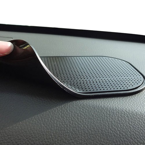 Car Anti-slip Mat Sticky Phone Stand Black Sticky Pad AntiSlip Car ...