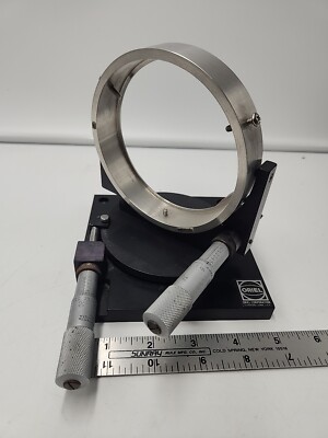 ORIEL XY Rotational Stage 3" Lens w/ Micrometers | eBay