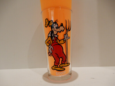 1978 Goofy Pepsi Collector Glass Walt Disney, Happy Birthday Mickey | eBay