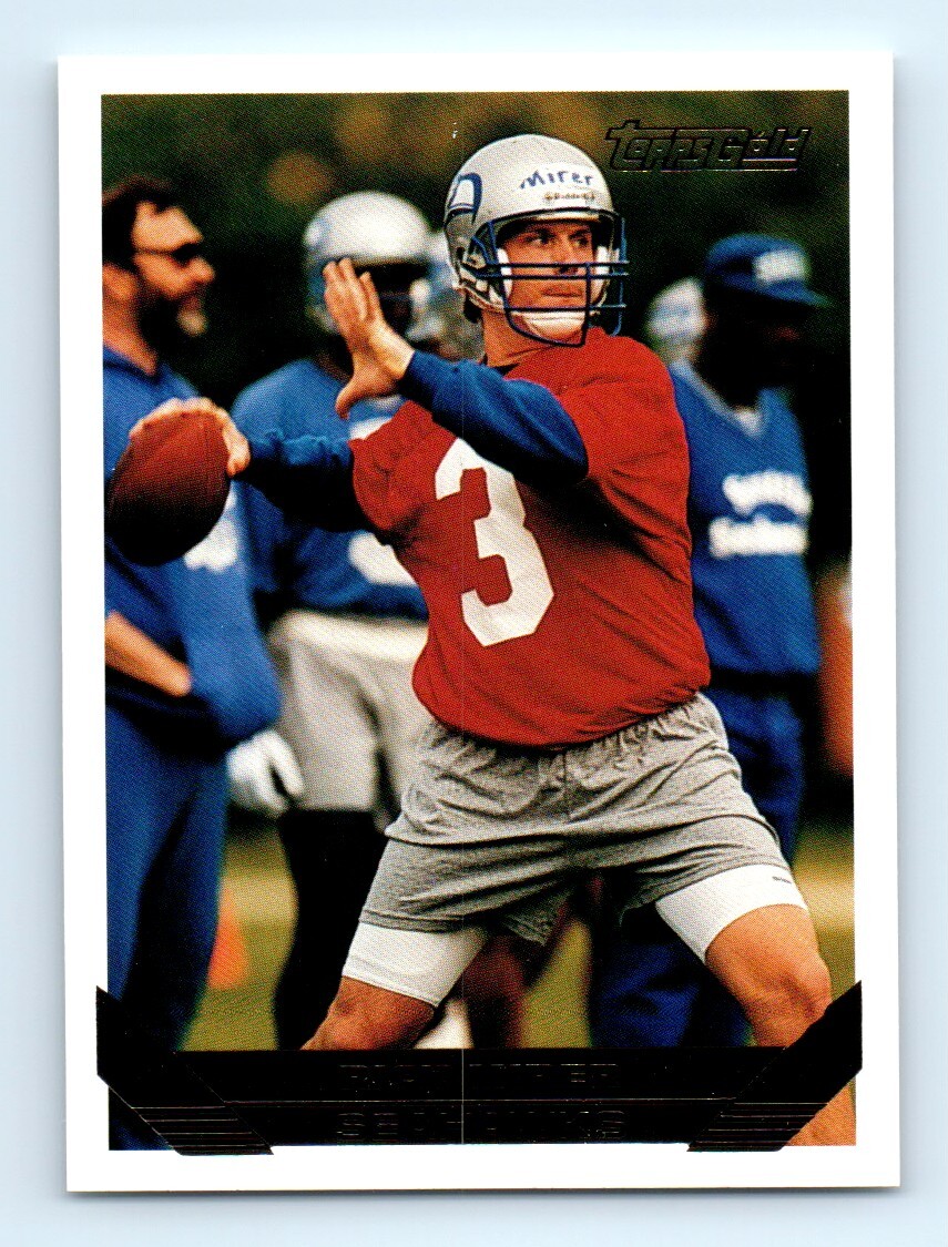 1993 Topps Rick Mirer Seattle Seahawks #600 | eBay