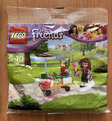 Lego Friends 30202 Smoothie Stand Polybag NEW Sealed Olivia Mini-Doll ...
