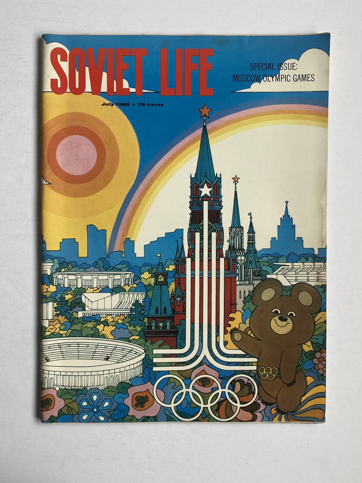 Soviet Life Magazine Special Issue Moscow Olympic Games July 1980, 64 ...