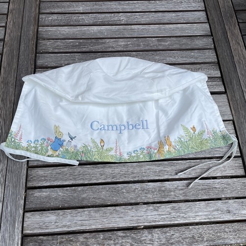 Pottery Barn Kids Peter Rabbit Easter Basket Liner Large Mono “Campbell ...