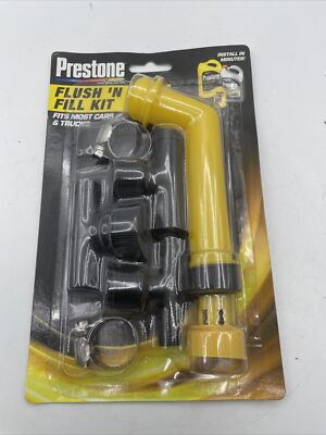 Prestone Flush 'N Fill Radiator Cleaner Kit ~FAST~FREE~SHIPPING~ | eBay