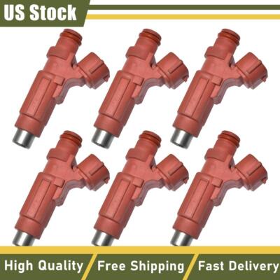 6PCS Fuel Injectors HDB305F for Mitsubishi Eclipse Endeavor Galant 3.8L ...
