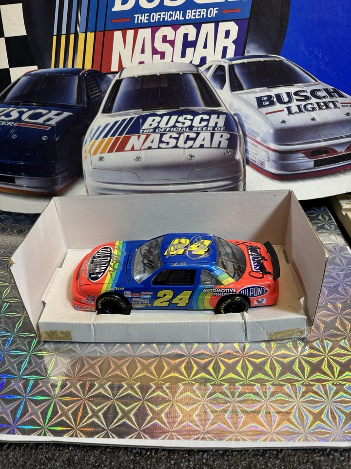 SIGNED 1/24 #24 Lumina JeffG Dale Earnhardt Sr Jr TonyS BillE DW Revell ...