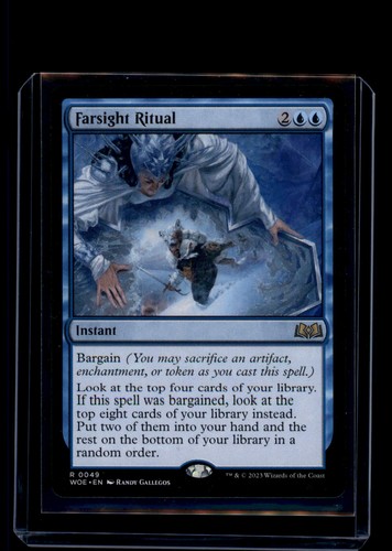 MTG Farsight Ritual #49 Rare Wilds of Eldraine | eBay