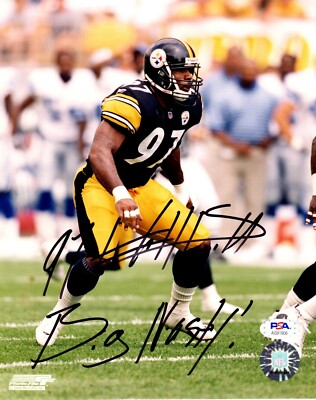 Kendrell Bell autographed signed inscribed 8x10 photo Pittsburgh ...