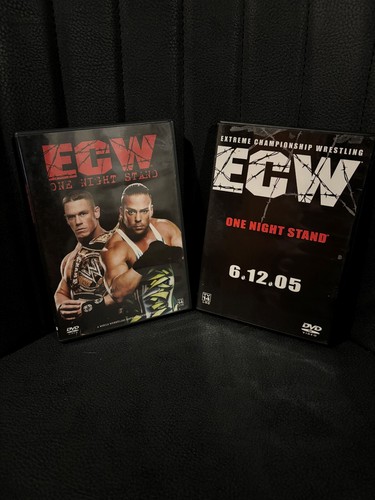 WWE ECW One Night Stand 2005, 2006 DVDs + ECW Barely Legal DVD RARE OOP ...