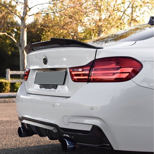 BMW F32 428 430 435 440 PSM Style REAL CARBON FIBER Rear Trunk Spoiler ...