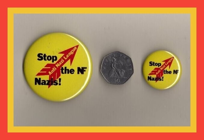 Anti Nazi League / 6 x 56mm Badges / Pins | eBay UK