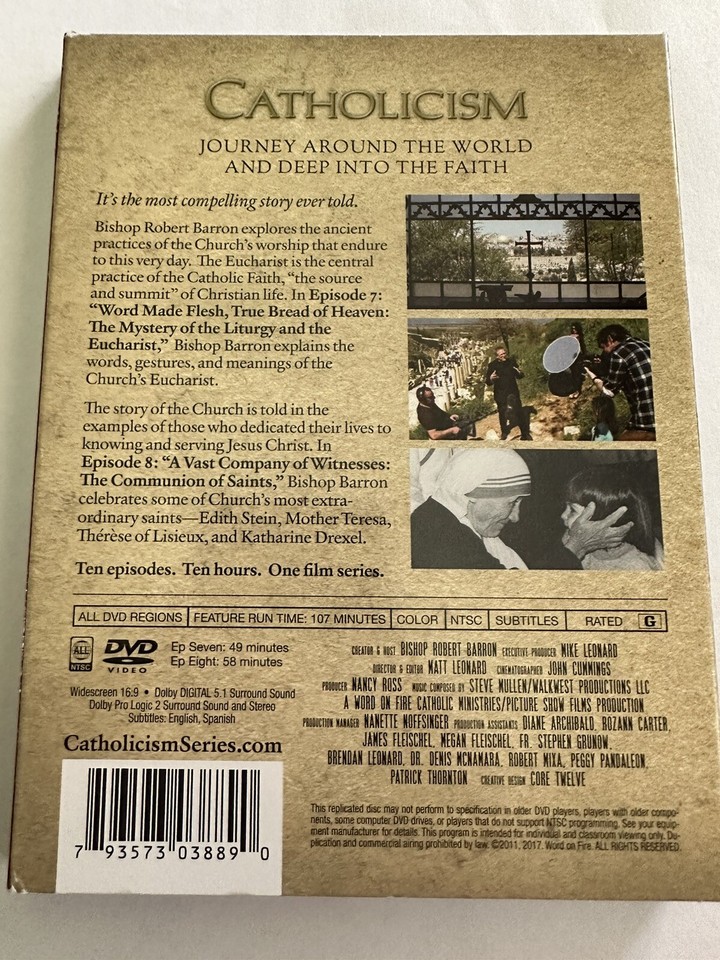 Catholicism Episodes 7 & 8 (DVD) Bishop Robert Barron | eBay