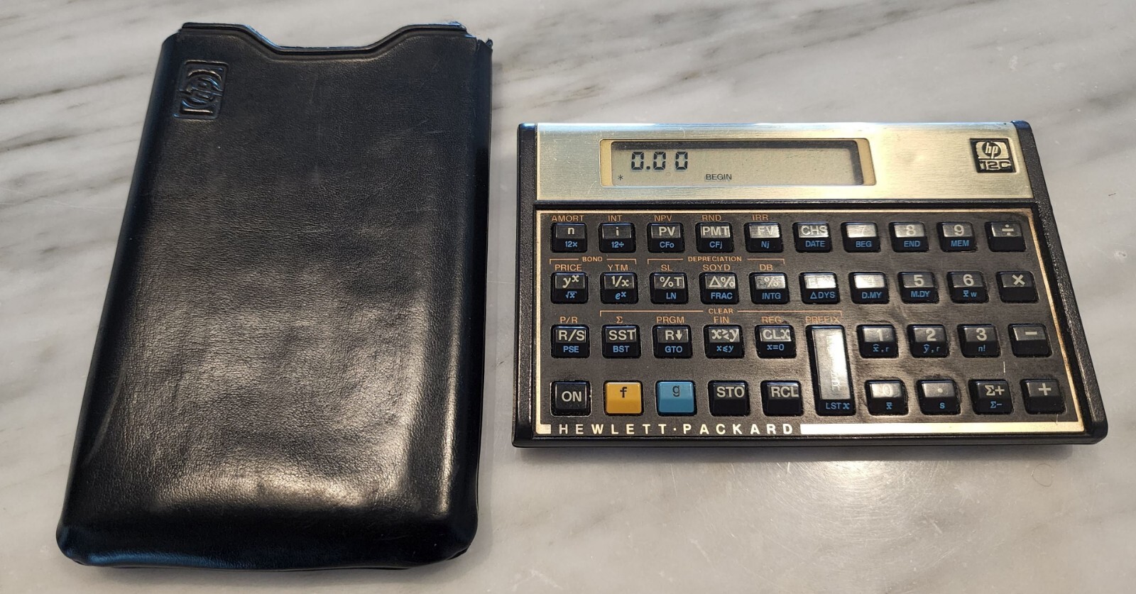 Hewlett Packard HP12C HP 12C Calculator with Case | eBay