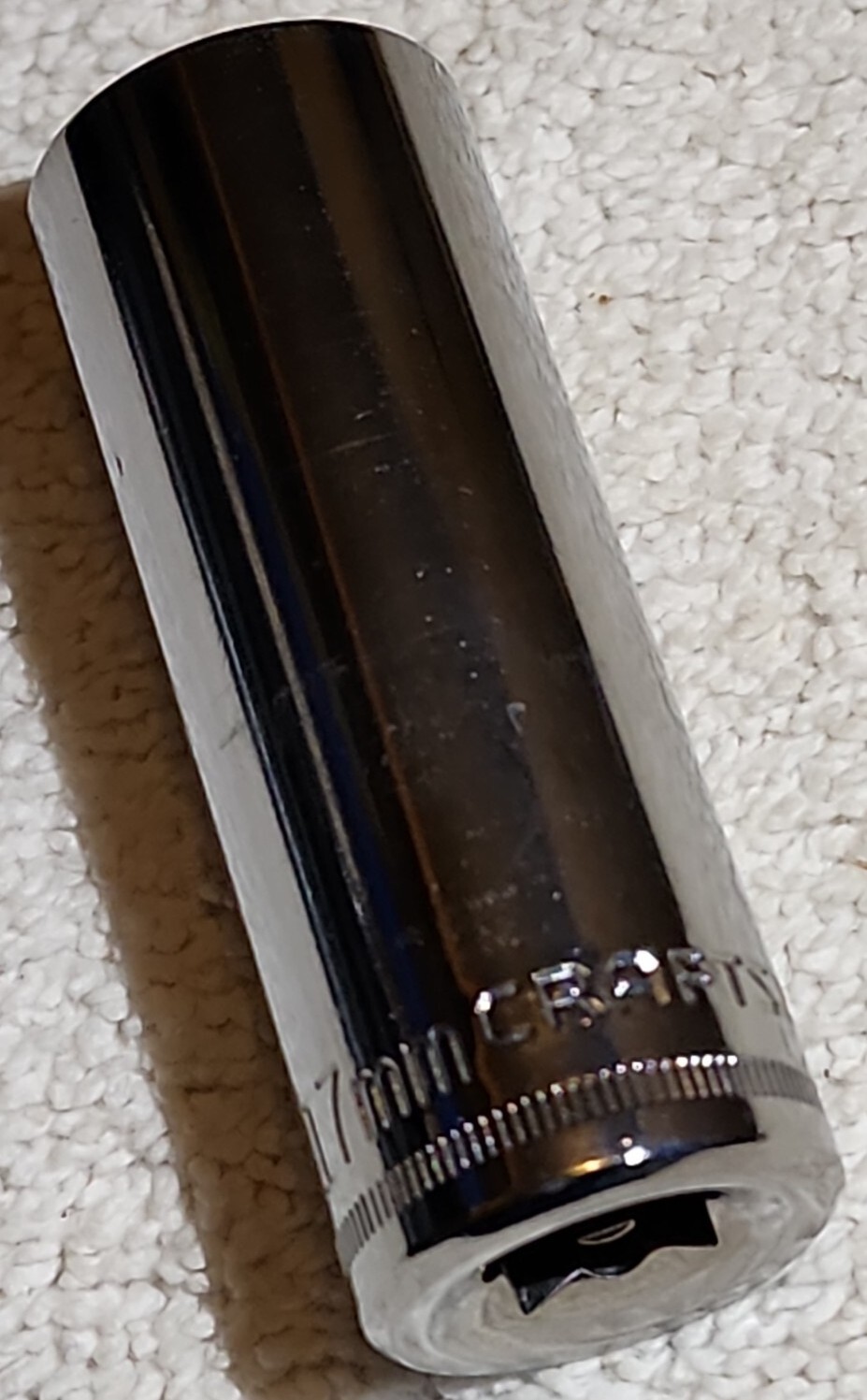 Craftsman 17mm Deep Socket 6 Point 3/8" Drive G2 Series 44434 Made in ...