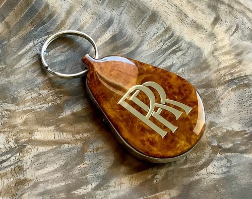 Rolls Royce Silver Shadow, Silver Spur, Spirit Wood Keyring, Key Chain ...