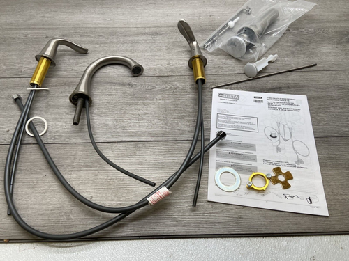 Delta 3538-MPU-DST Lahara Widespread Bathroom Faucet READ** 34449642811 ...