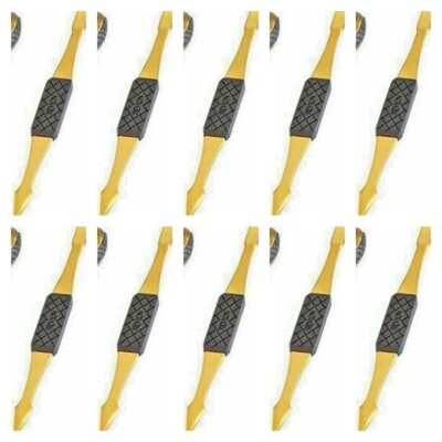 100 Revlon Nail Pusher & Ingrown Toe Nail Double End GOLD SERIES ...