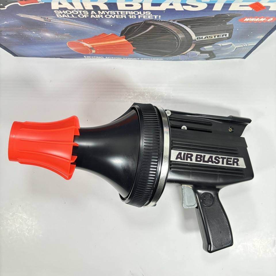 Vtg 1978 Air Blaster Wham-O Toy In Box With Target. Tested Works! Space ...