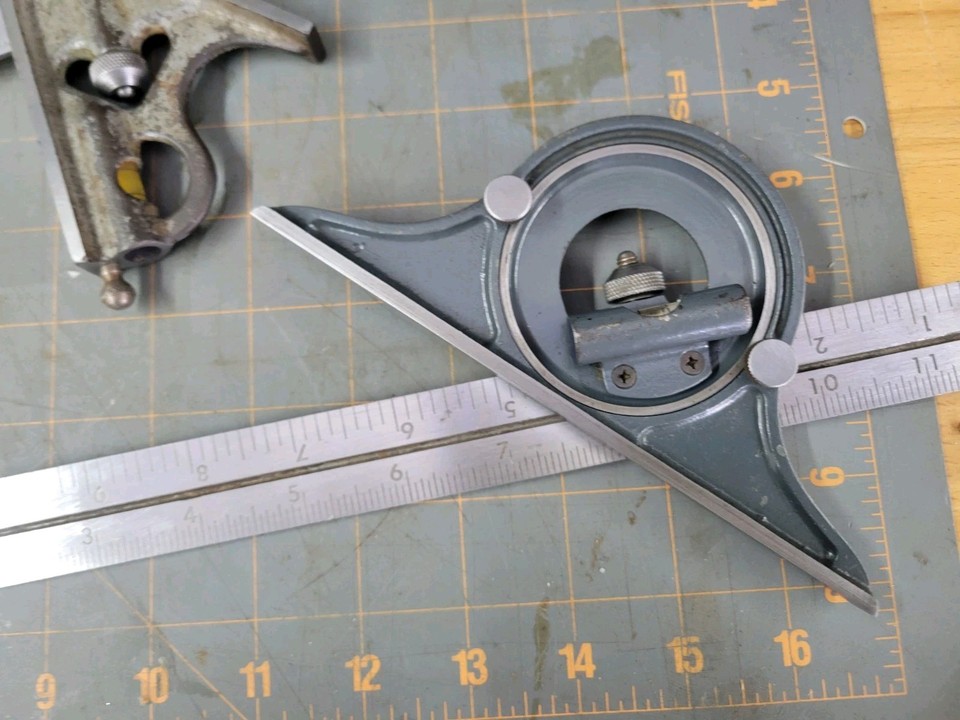 Machinist Tools Craftsman Combination Squares 9" And 12" | eBay