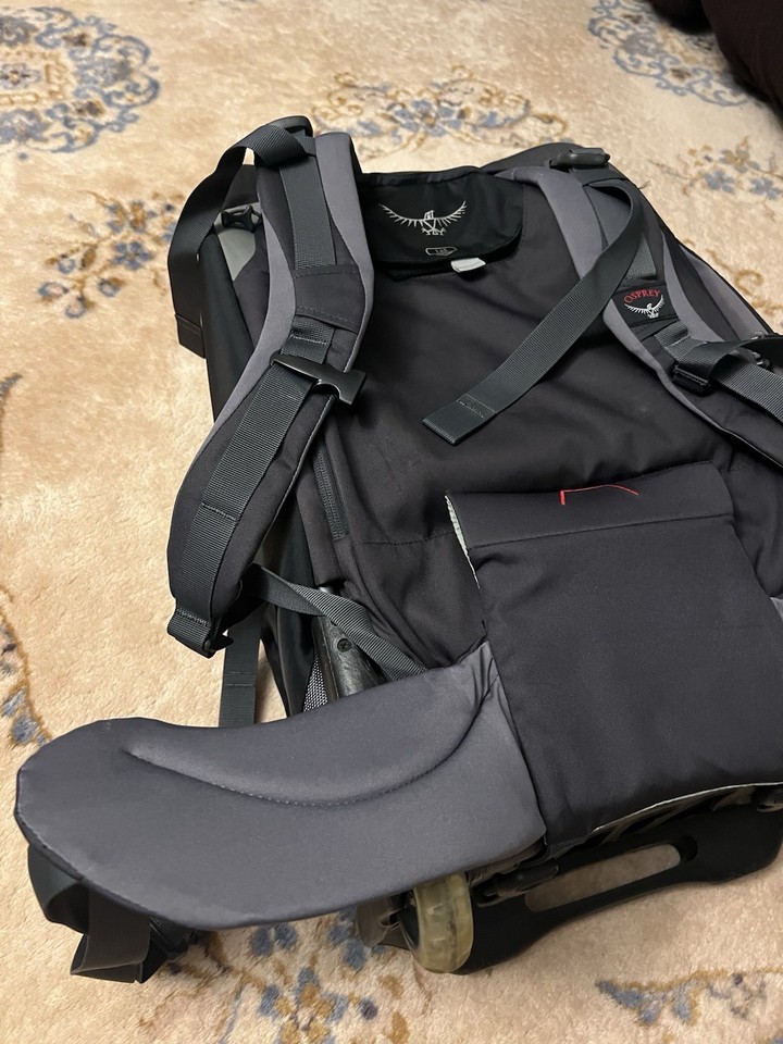 Osprey Meridian Wheeled Roller Convertible Travel Luggage Carry On ...