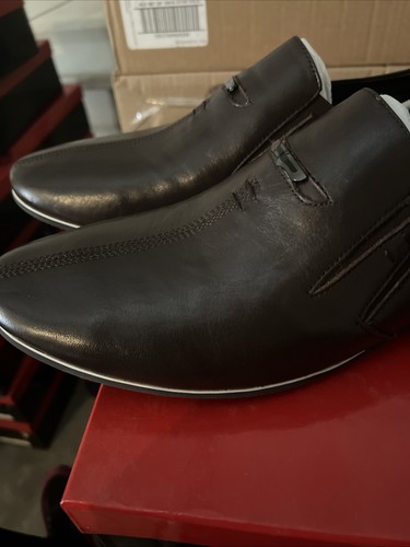 Mario Rossini Men’s Shoes Italian Brown Leather Size EURO 43 / US 10 | eBay