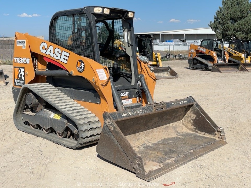 2022 Case TR310B Skid Steer Track Loader Crawler Aux Hydraulics Bucket ...