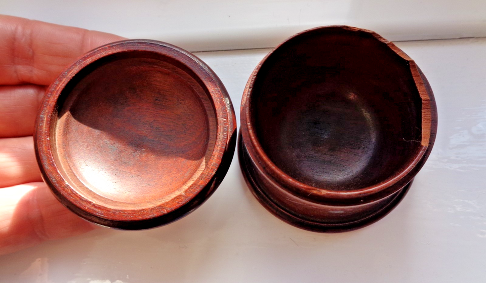 VICTORIAN TREEN TABLE STORAGE BOX | eBay