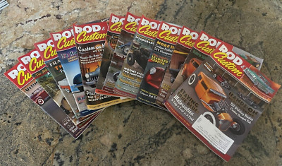 Vintage Rod & Custom Magazines from 2012 full year (12) | eBay