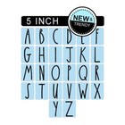 Rae Dunn Inspired Stencil Letters- 5 Inch - Paint Your Own Wood Sign ...