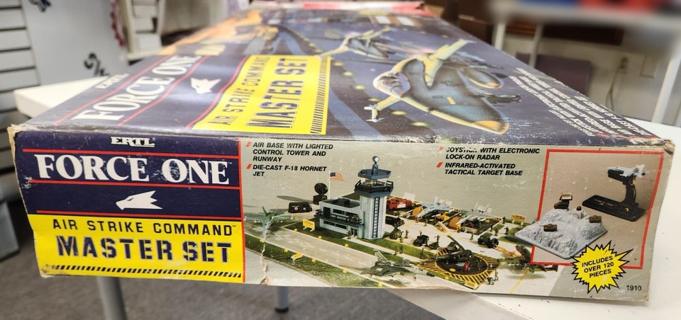 Rare - Vintage Ertl Force One Air Strike Command Master Set F-18 Hornet ...