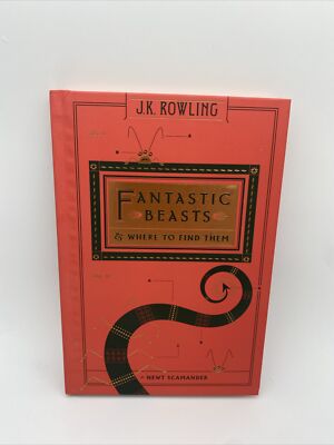 J.K. Rowling Fantastic Beasts and Where to Find Them Hardcover Book | eBay