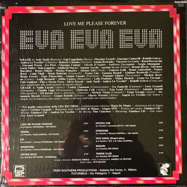 Eva Eva Eva - Eva Eva Eva (Love Me Please Forever) (LP) | eBay