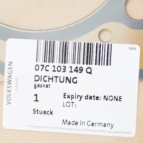 AUDI A4 D3 ENGINE CYLINDER HEAD GASKET 07C103149Q 6.0 P 331KW 2008 | eBay