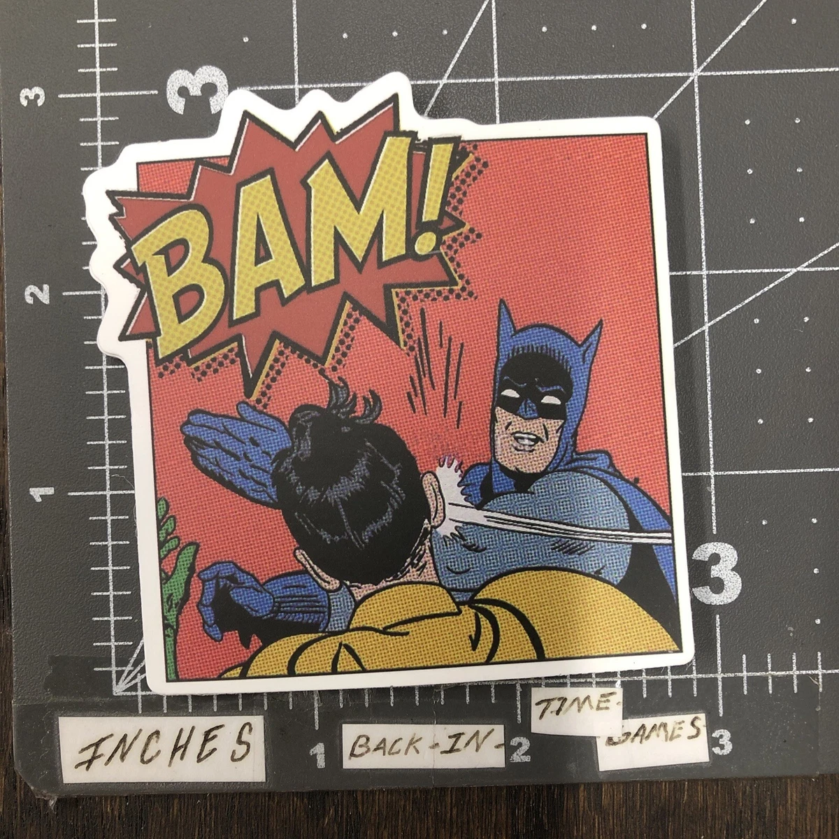 Batman And Robin Comic Slap