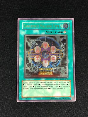 YUGIOH DANGEROUS MACHINE TYPE-6 LODT-EN096 ULTIMATE PLAY/EDGEWARE | eBay
