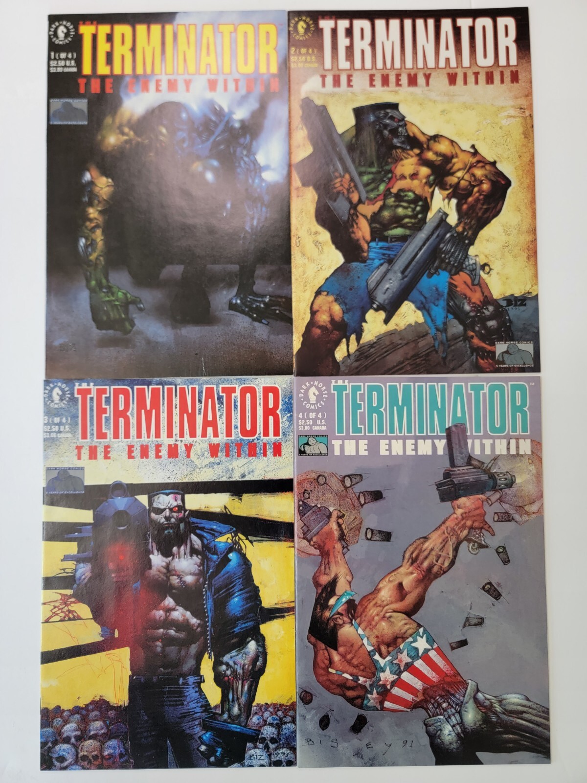 Terminator The Enemy Within Comic Lot (4) NM+ #1-4 Complete Simon ...