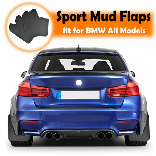4x Mud Flaps For BMW M3 M4 1,2,3,4,5 Series Splash Guards Mudguards ...