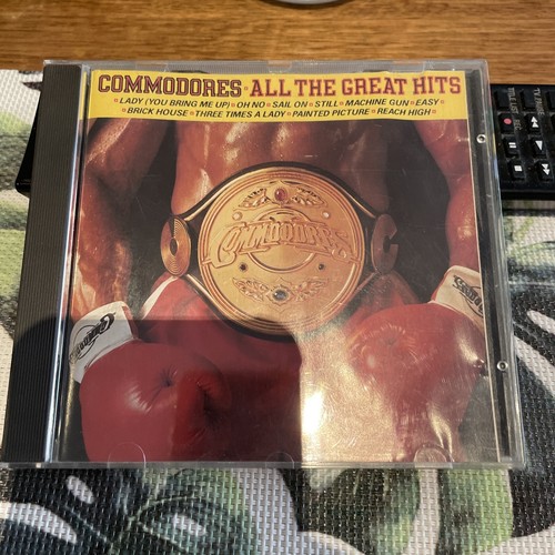 Commodores ‎– All The Greatest Hits, (CD 1982, Motown US) Disc Like New ...
