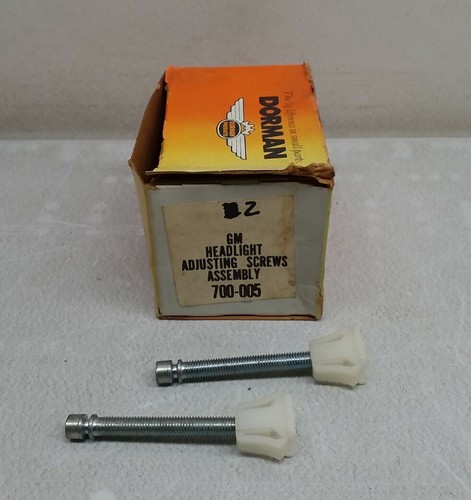 700-005 Dorman Automotive Headlight Adjusting Screws Fits GM Qty 2 ...