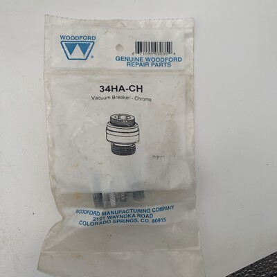 Woodford 34HA-CH Vacuum Breaker, Chrome. A4 Brand New | eBay