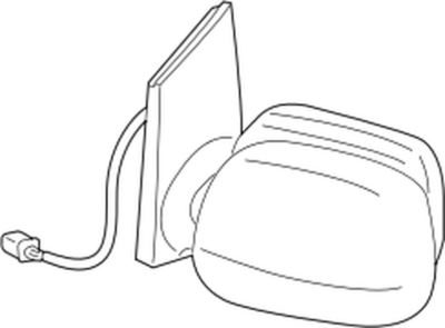 87915-68010-J0 Toyota Cover, outer mirror, rh 8791568010J0, New Genuine ...