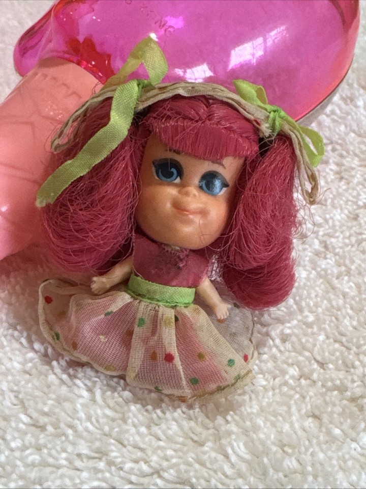 Vintage 1968 Liddle Kiddles Tutti Frutti Ice Cream Cone Kiddle Kone Red ...