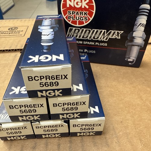 6 x NGK Iridium IX Spark Plug Set > BCPR6EIX > Supra Turbo- 7MGTE SAAB ...