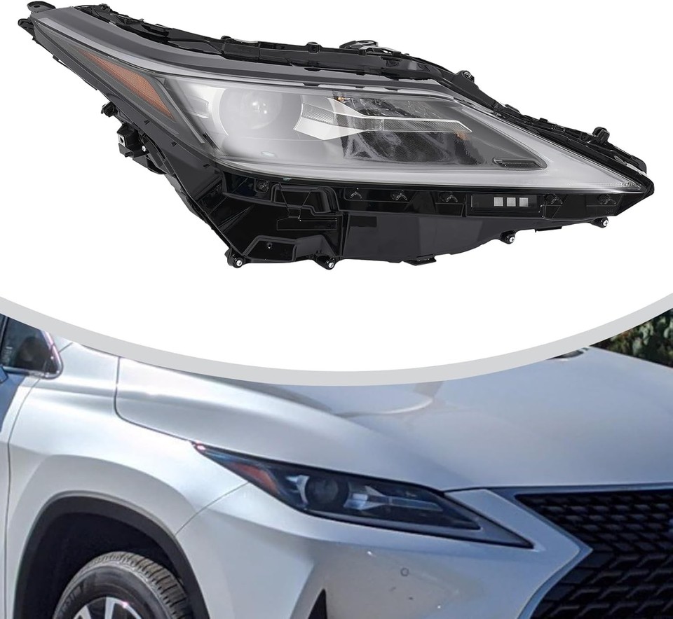Right Headlight W/ Led Daytime Running Light For 2020-2022 Lexus Rx350 ...
